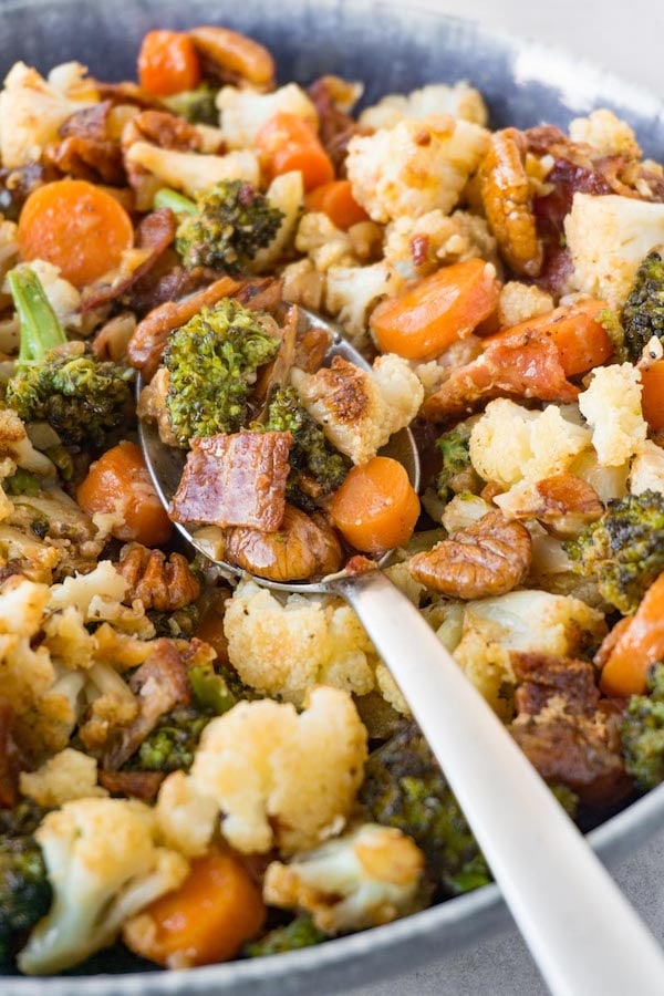 Cauliflower stuffing recipe (Keto & Gluten-free) | Here To Cook