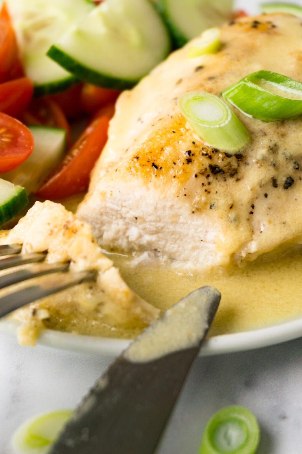 Keto chicken alfredo - Here To Cook