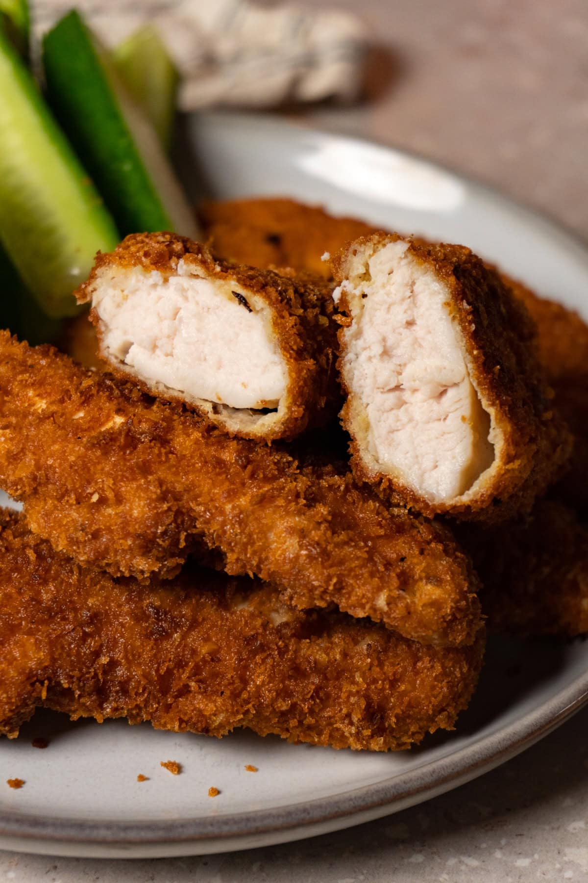 Panko chicken tenders - Here To Cook